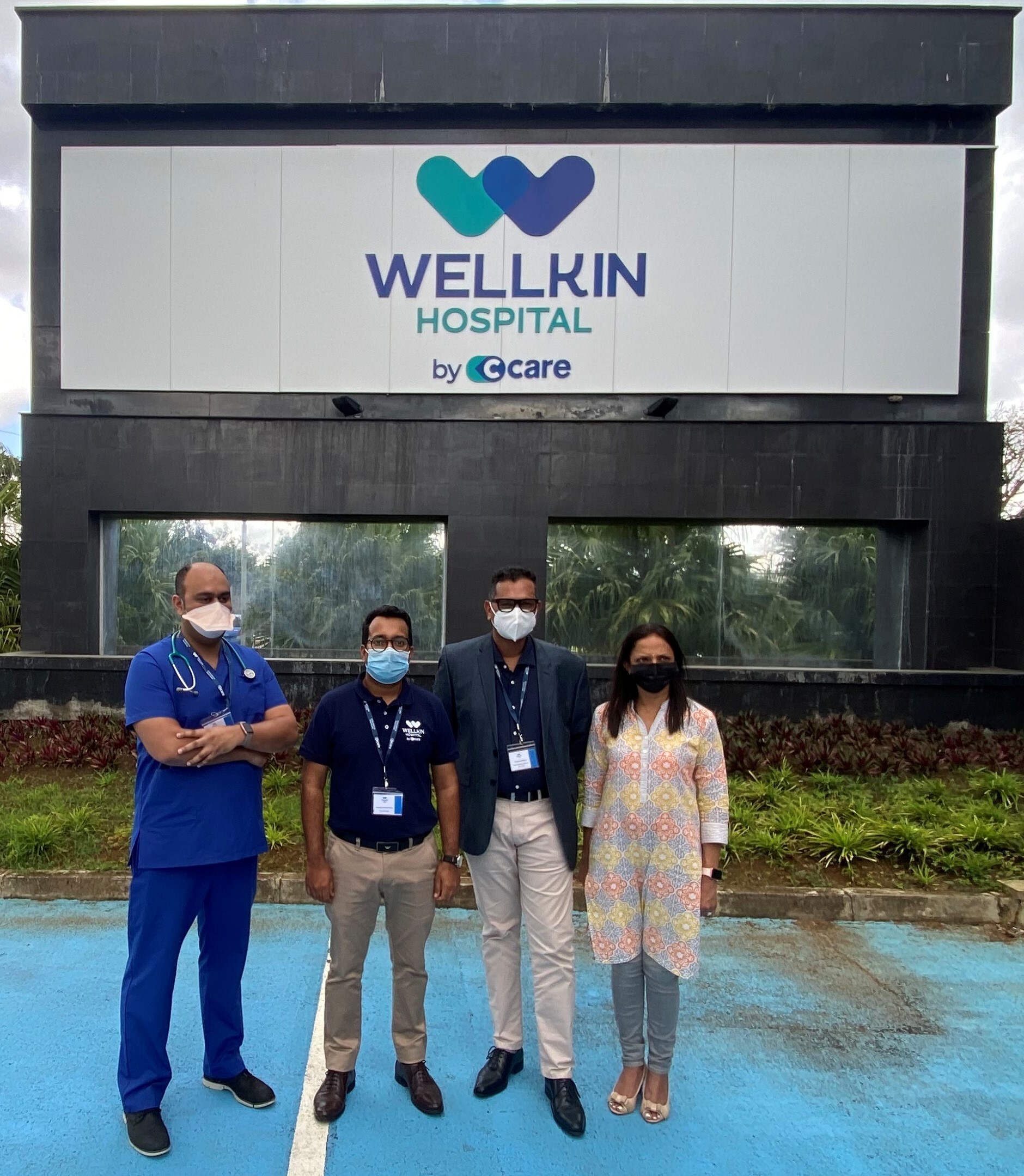 Le Xournal | Covid-19 : C-Care Wellkin Hospital aménage une unité de ...