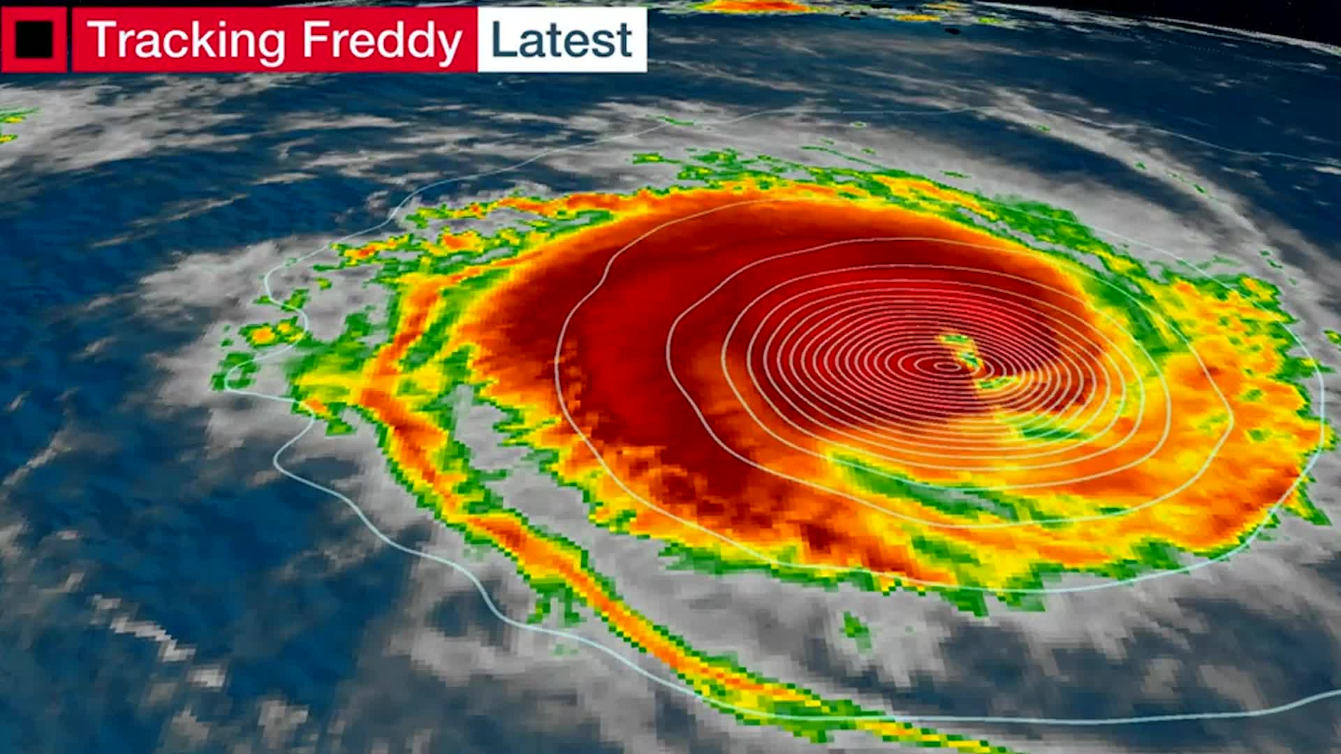 Le Xournal | Cyclone Freddy : un avertissement de classe trois est en ...